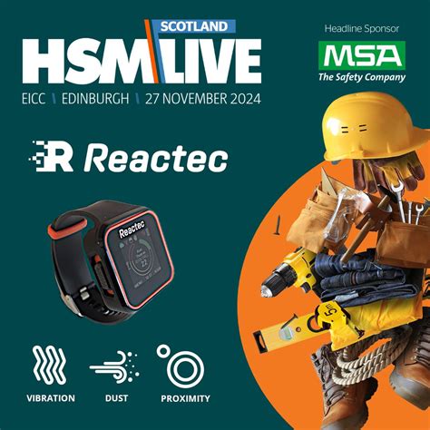 Reactec Limited On Linkedin Hsmlivescotland Healthandsafety Reactec Rlink Vibrationmonitoring