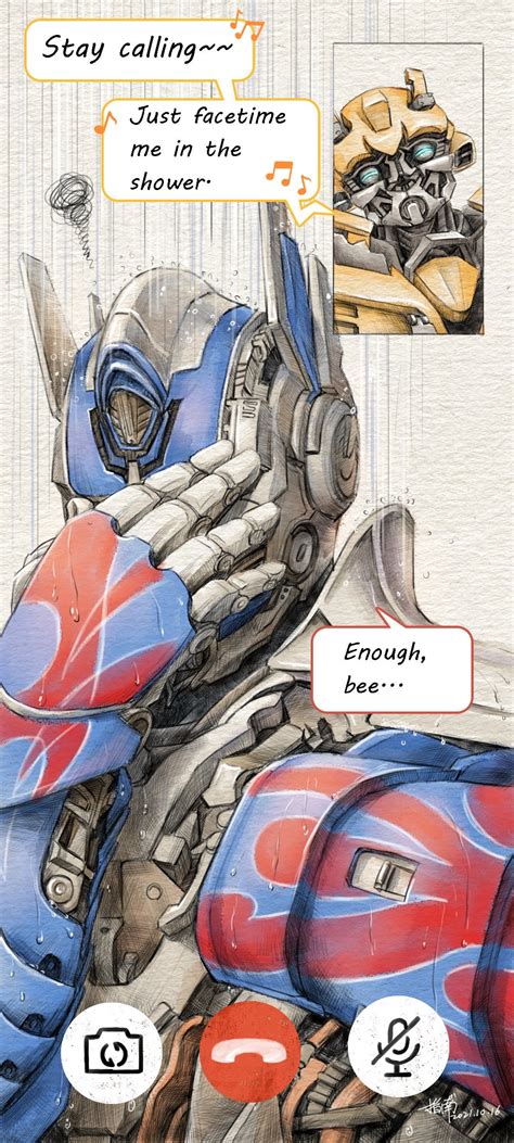 Optimus X Bumblebee Is Underrated Rtransformersart