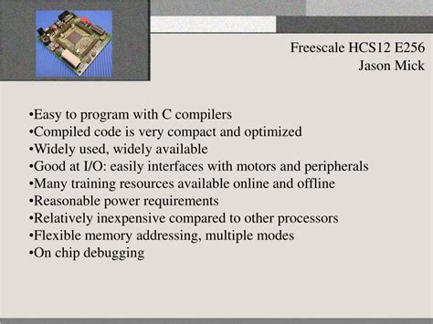 Ppt Microcontroller Review Powerpoint Presentation Free Download