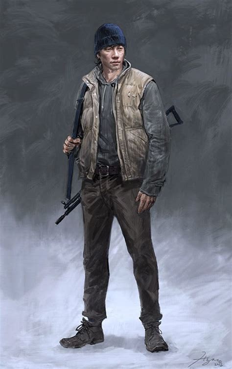 Zombie Apocalypse Survivor Art