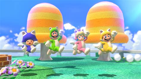 New Official Switch Screenshots Of Super Mario 3d World Released