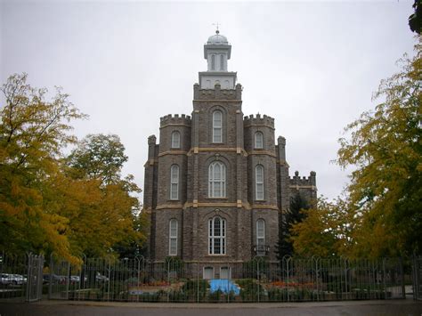 100 Historic Buildings In Utah 13 Logan Temple