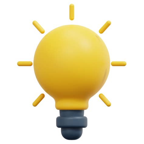 Ideate 3d Render Icon Illustration 11653069 Png