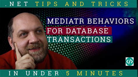 Using Mediatr Pipeline Behaviors For Database Transactions Youtube