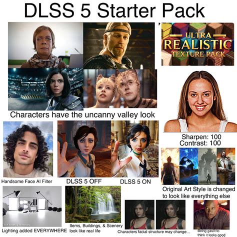 Dlss 5 Starter Pack Rstarterpacks Know Your Meme