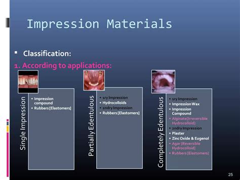 Impression Materials 1 Ppt