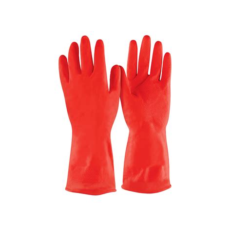 Guantes De Látex Para Limpieza Rojos M Pretul Herramientas 29948
