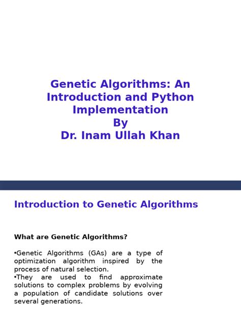 Implementation Of Genetic Algos Pdf Genetic Algorithm Mathematical Optimization