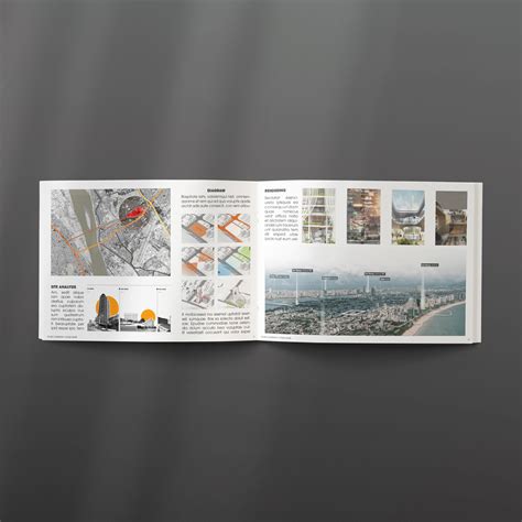 Modern Grayscale Architecture Portfolio Template Vol 2 Interior