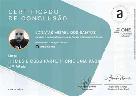 Jonatas Misael On Linkedin Oracle Alura Oraclenexteducation