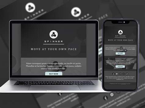 Responsive Email Template Uiux Design By Maksrahat On Dribbble