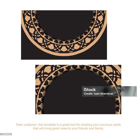 그리스 장식블랙 명함 디자인 텍스트와 빈티지 패턴을위한 공간이있는 세련된 명함 0명에 대한 스톡 벡터 아트 및 기타 이미지 0명 기업 비즈니스 꽃 식물 Istock
