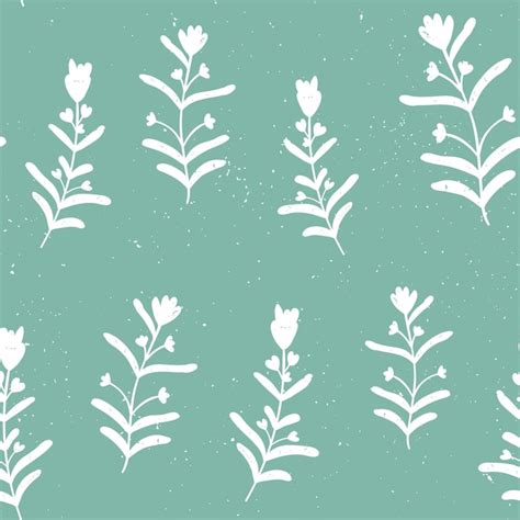 Premium Vector Vector Seamless Pattern With Herbs