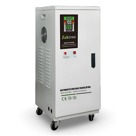 20kva Zektron Servo Voltage Stabilizer Single Phase Power Solution Mall