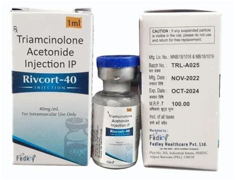 Triamcinolone Acetonide Injection Ip At ₹ 100box Washim Id 2852378567930