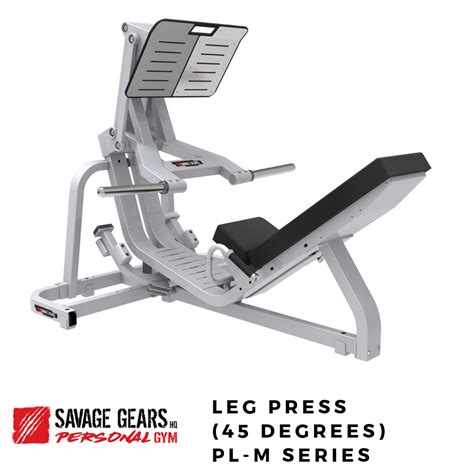 Leg Press Machine Plate Loaded Savage Gears