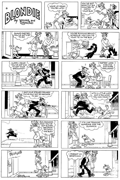 Blondie Comic Strip 1976 02 29 Comics Kingdom