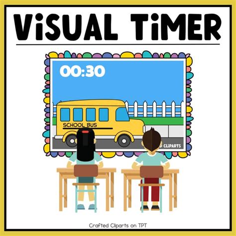 Back To School Visual Timer Classroom Management Tool Transition Countdown