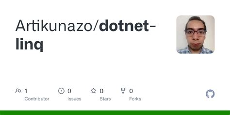 Github Artikunazodotnet Linq