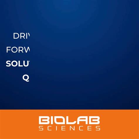 Biolab Sciences On Linkedin Biolab Sciences Is Dedicated To