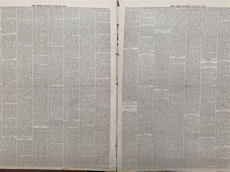 Old Newspaper The Press Christchurch 20 June 1887