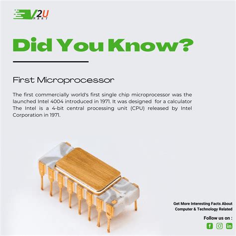 V2umart Did You Know That First Microprocessor Invented In Eplugit