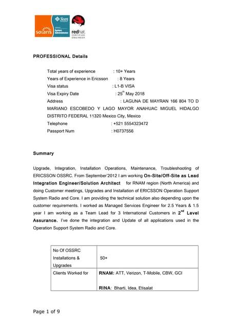 Resume Yatish Kumar 2016 Pdf