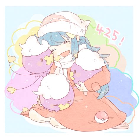 Dawn And Drifloon Pokemon And More Drawn By Katiko Danbooru