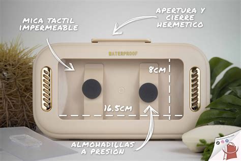 Protector Impermeable Para Celular Con Rotación De 90°