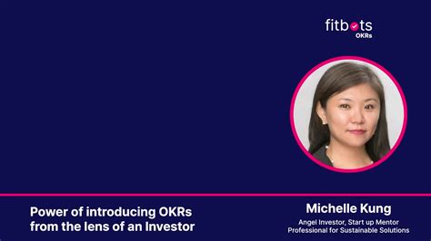 Video Fitbots Okrs On Linkedin Podcast With Michelle Kung Excerpt