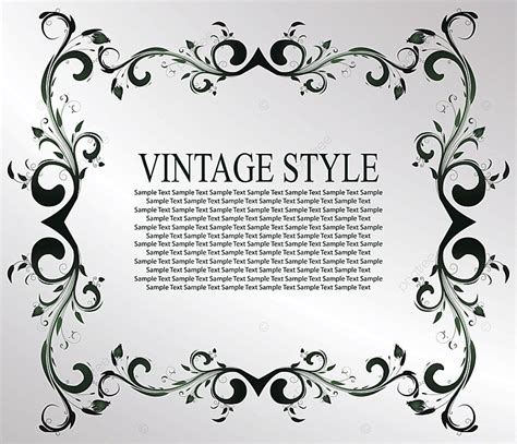 Floral Frame Abstract Background Blob Template Download On Pngtree