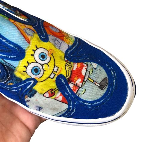Vans X Spongebob Classic Slip On Aloha Shoes Vn0a33tb… Gem