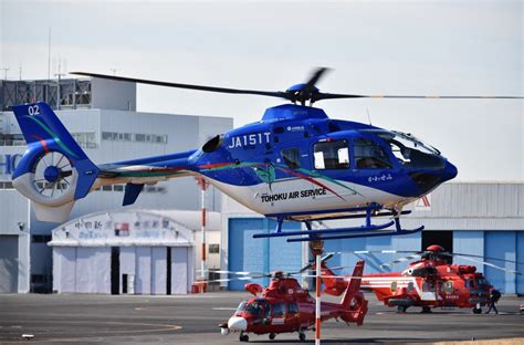 東北エアサービス Eurocopter Ec135635 Ja151t 東京ヘリポート 航空フォト By Skyclearさん 撮影