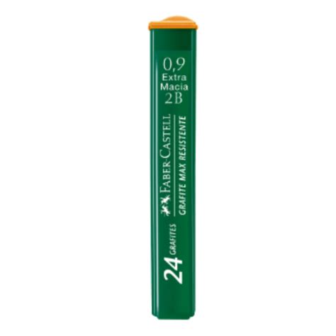 Grafite 0 7 Mm 2b 24 Minas Faber Castell