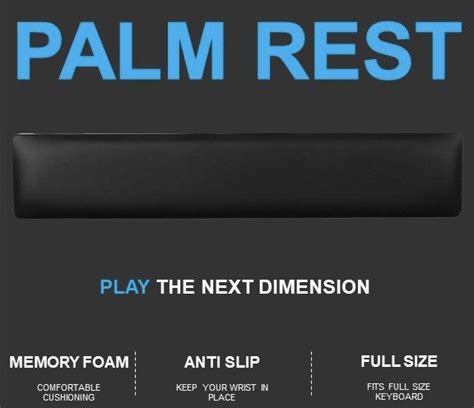 Logitech Wrist Rest Palm Rest Computers Tech Parts Accessories Computer Keyboard On