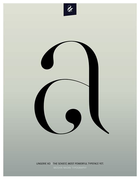 Sexy Fonts For Fashion In Use In Posters By Moshik Nadav Typography Ny