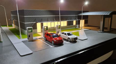 Ev Charging Station Architectural Models