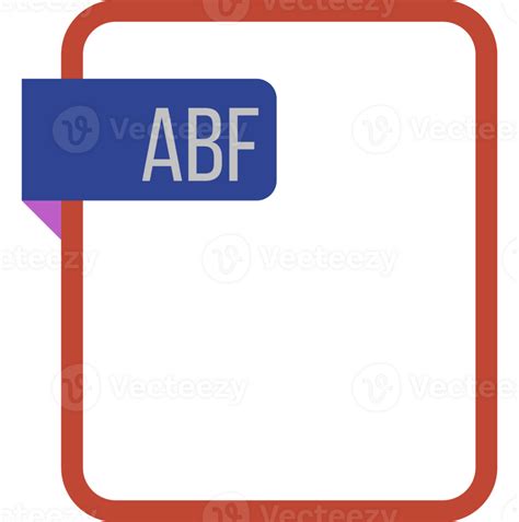 Abf File Rectangular Icon 65420229 Png