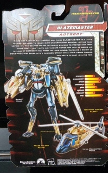 Transformers Rotf Movie Autobot Blazemaster New Hobbies And Toys Toys