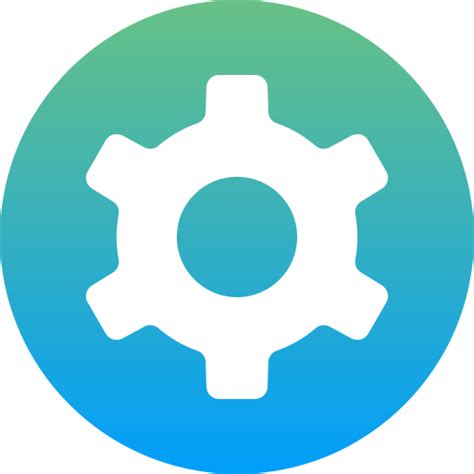 configuration generic flat gradient icon