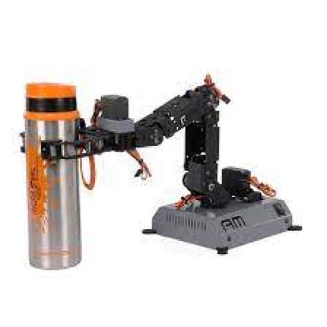 DOF SERVO ROBOTIC ARM DIY KIT With Surface Mounting Bracket Agarwal Electronics