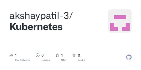 Github Akshaypatil Kubernetes