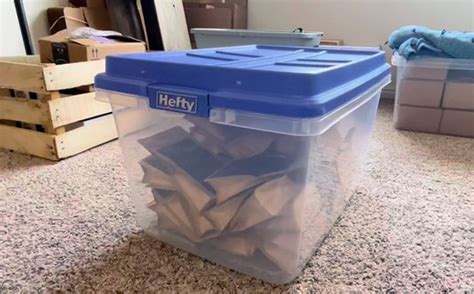 Free Hefty 72 Quart Storage Bin At Walmart New Tcb Members Free