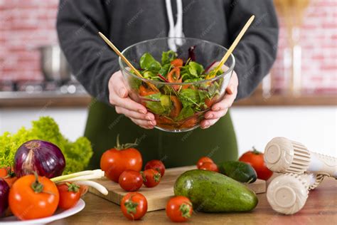 Free Photo Close Up Hands Holding Bowl