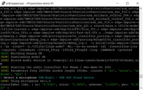 Couldnt Choose Usb Audio Device On Python Linux Sdk Help Edge Impulse Forum