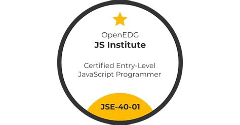 Fabio Calvi On Linkedin Jse 40 01 Jse Certified Entry Level