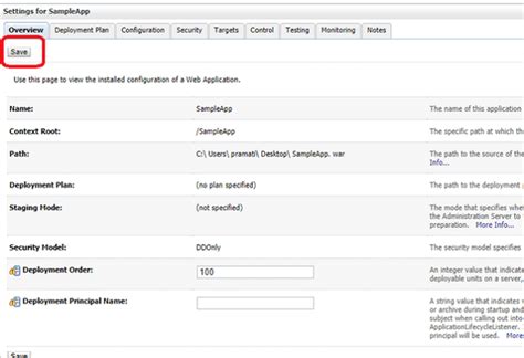 Deployment To Weblogic Application Server Wavemaker Docs
