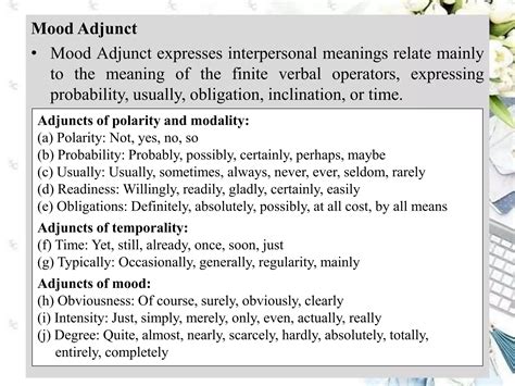 Systemic Functional Linguistics Interpersonal Meanings Ppt