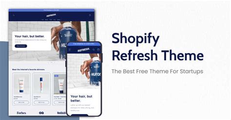 Refresh Shopify Theme Best Free Theme For Brand Storytelling