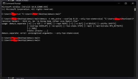 Two Stemsvocals Not Recognized · Issue 280 · Facebookresearch